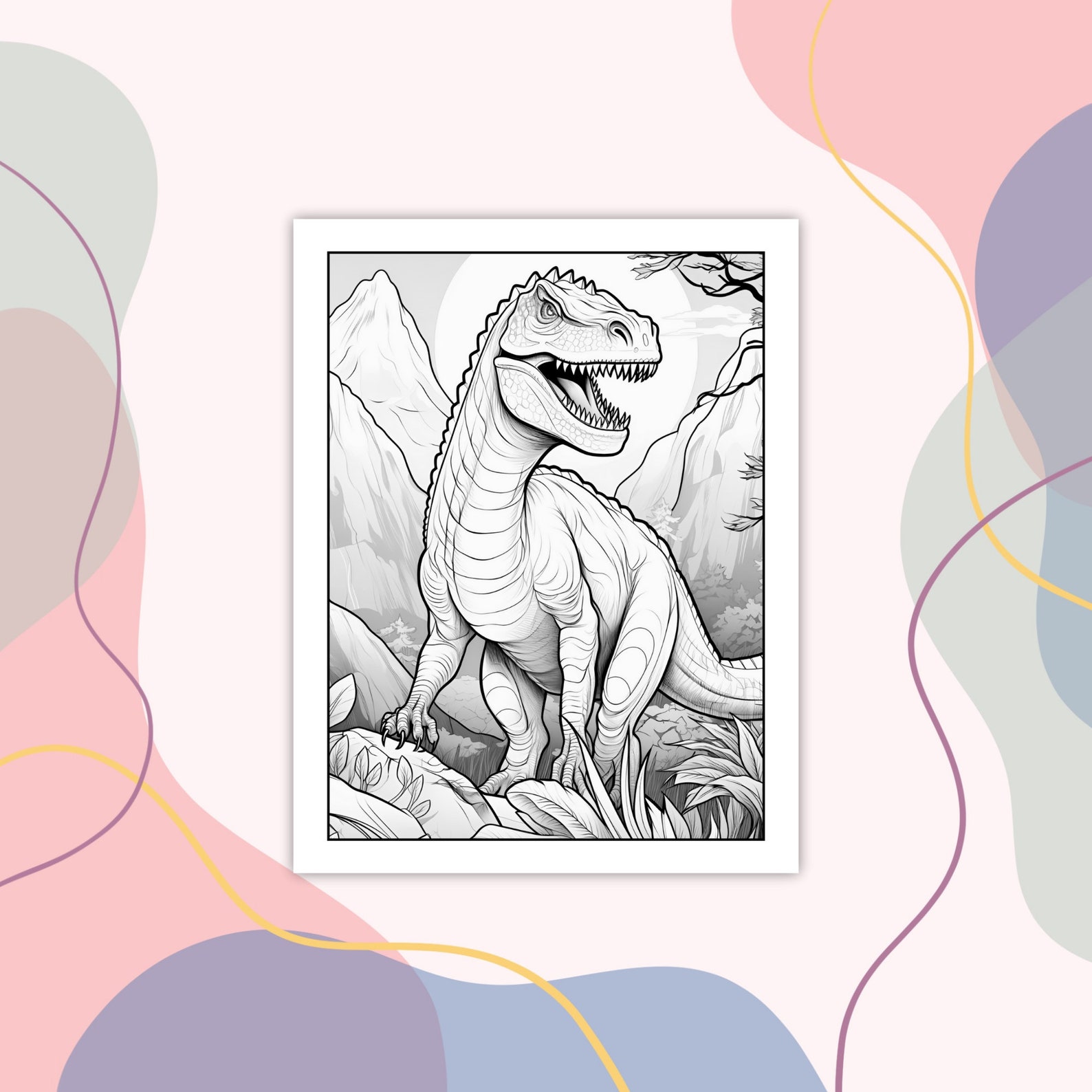 28 Dinosaur Coloring Pages, Printable Dinosaur Coloring Pages for ...