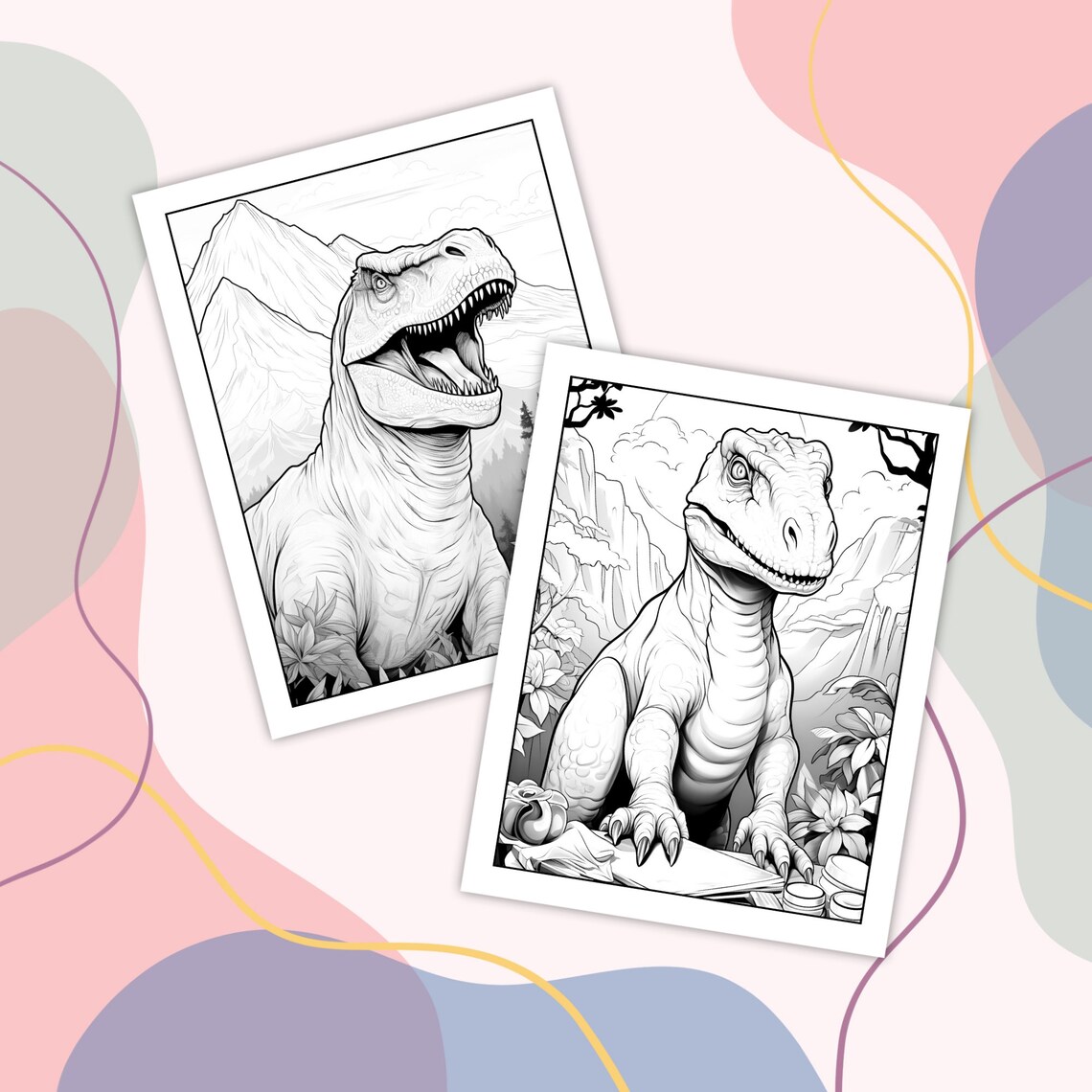 28 Dinosaur Coloring Pages, Printable Dinosaur Coloring Pages for ...