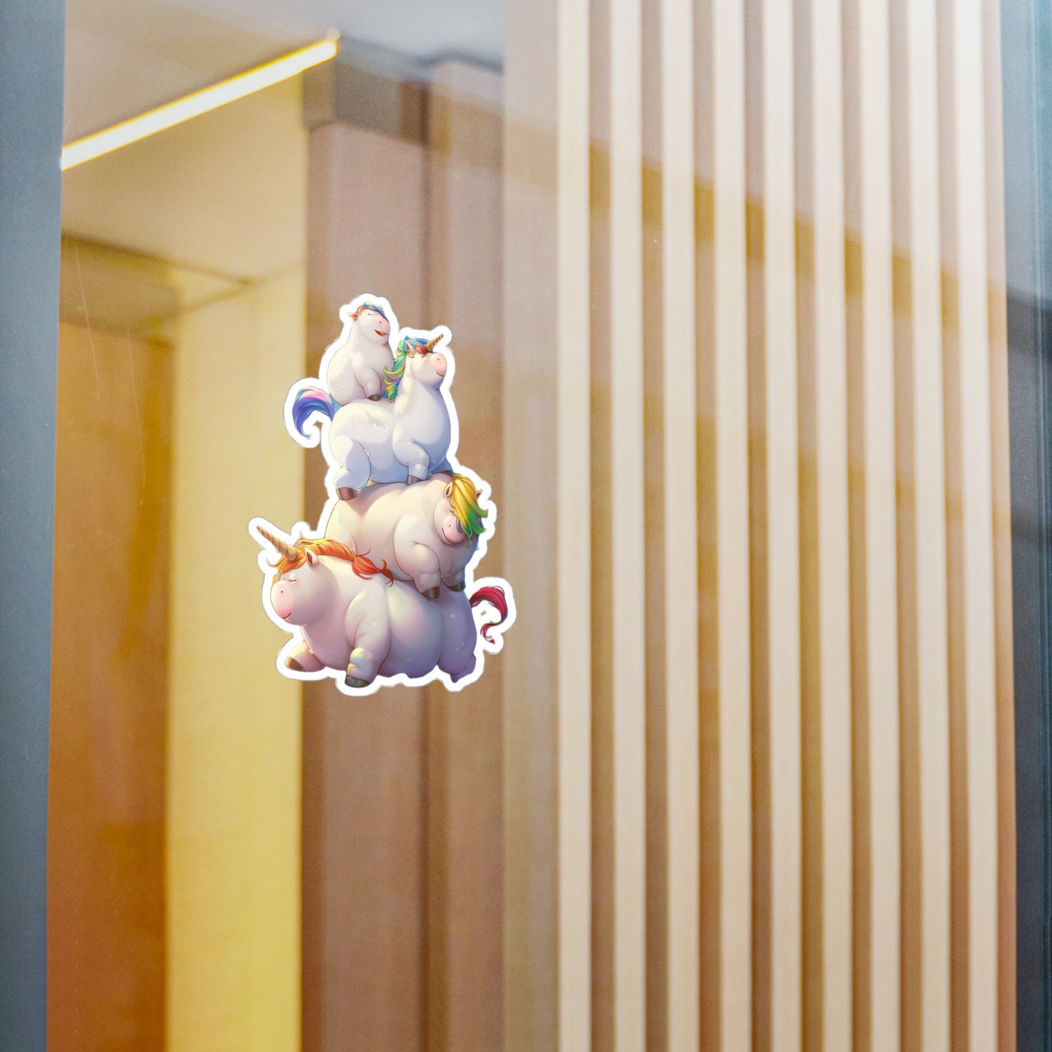 Cute Pony Illustration Decal Kiss Cut Vinyl Sticker - Etsy