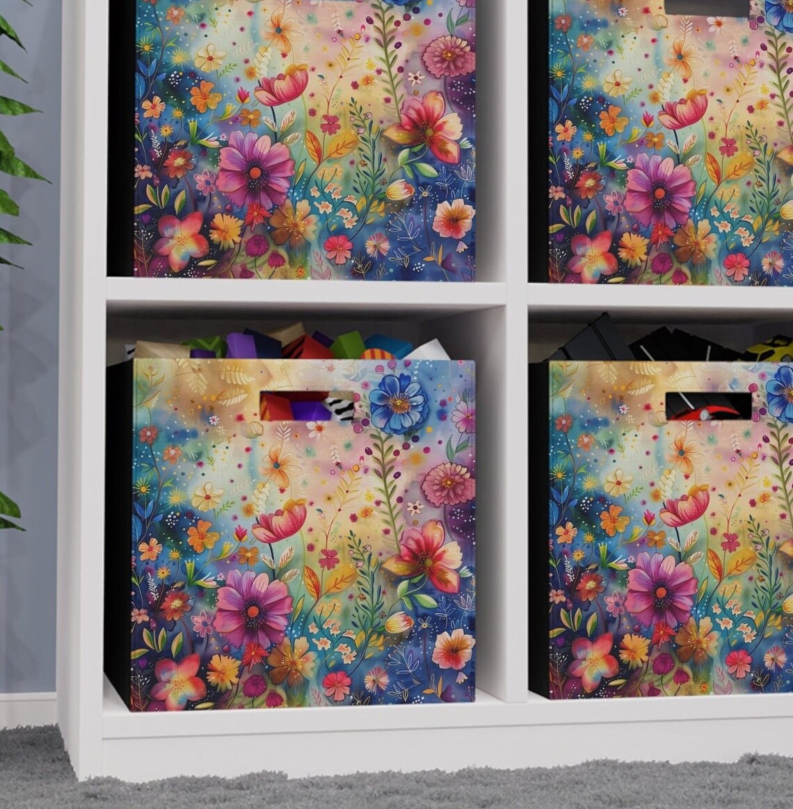 Storage Felt Wardrobe Box, Kids Toy Storage Organizer, Indoor Storage ...
