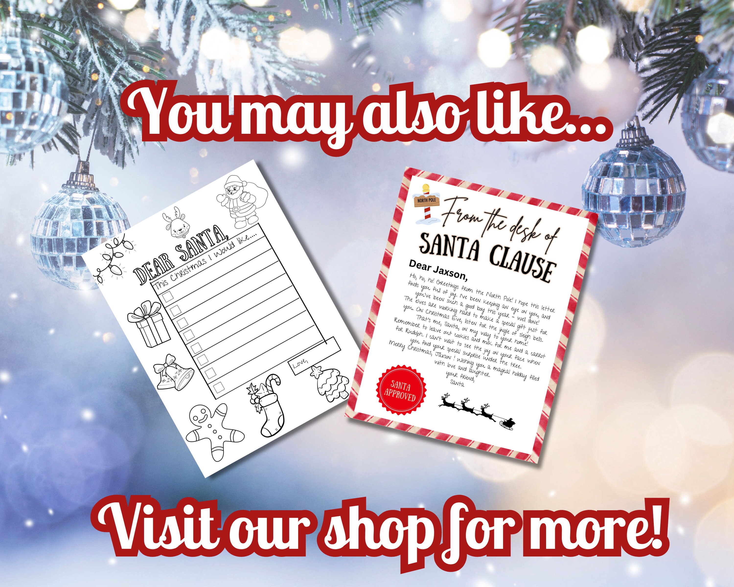 Santas Nice List Certificate Printable Holiday Keepsake for - Etsy