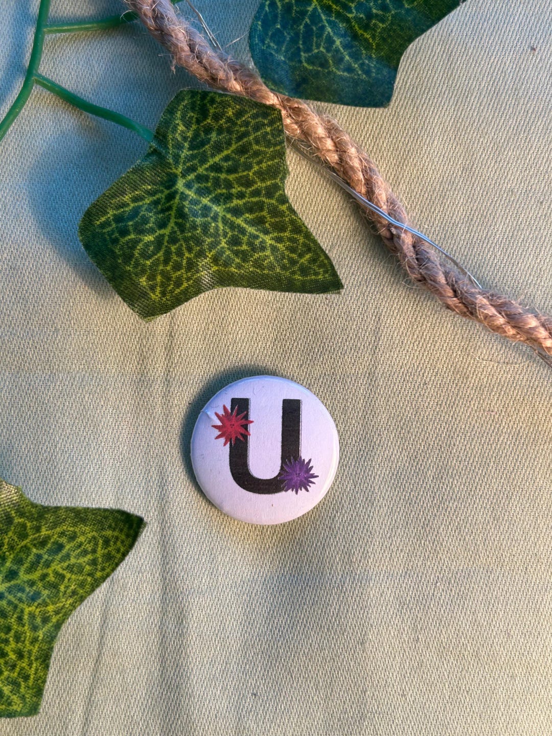 U is For… Urchin! Pin Badge - Etsy