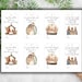 Printable Christmas Nativity Scene Gift Tags, Christian Religious ...