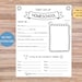 CHRISTIAN First Day of Homeschool Interview Printable, Back to School ...