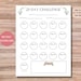 21 Day Challenge Habit Tracker Printable, Healthy Routines & Habits ...