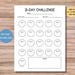 21 Day Challenge Habit Tracker Printable, Healthy Routines & Habits ...