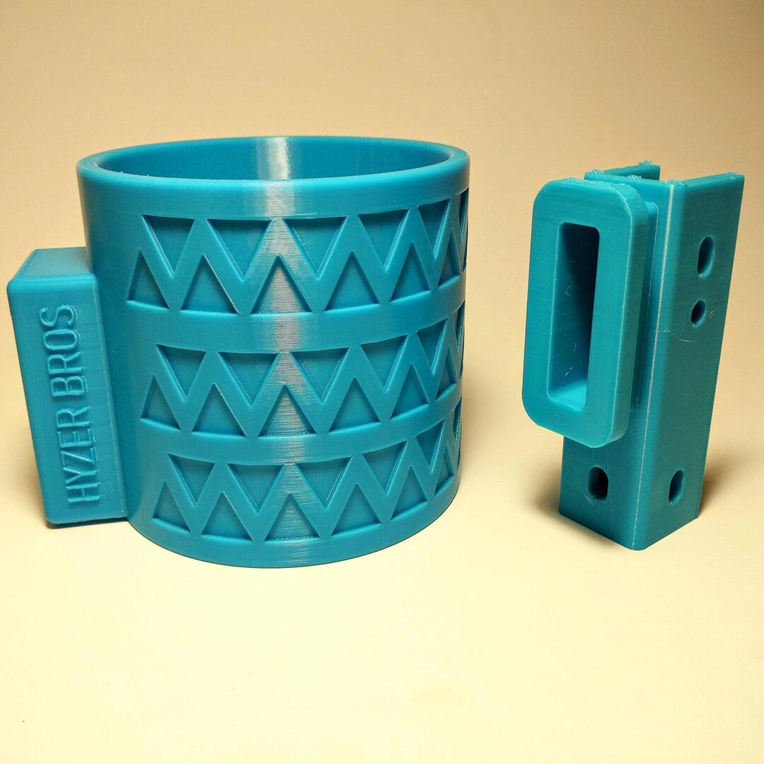 Sky Blue 3-way Cup Holder-no DRILLING- 3 Sizes-(fits Zuca and Similar ...