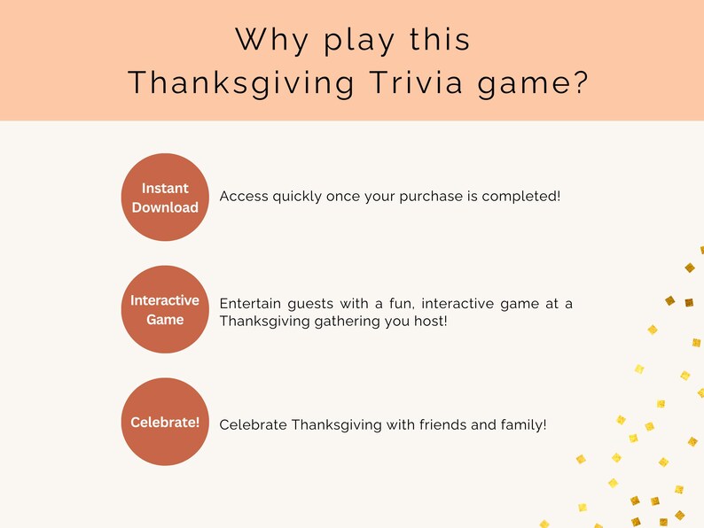Thanksgiving Trivia, Printable Thanksgiving Game for Friendsgiving ...