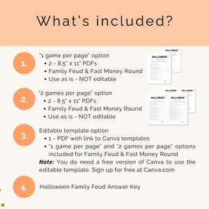 Halloween Family Feud With Fast Money Round, Halloween Party Game ...