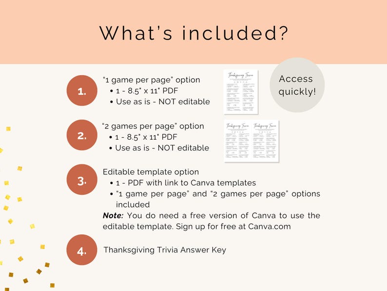 Thanksgiving Trivia, Printable Thanksgiving Game for Friendsgiving ...