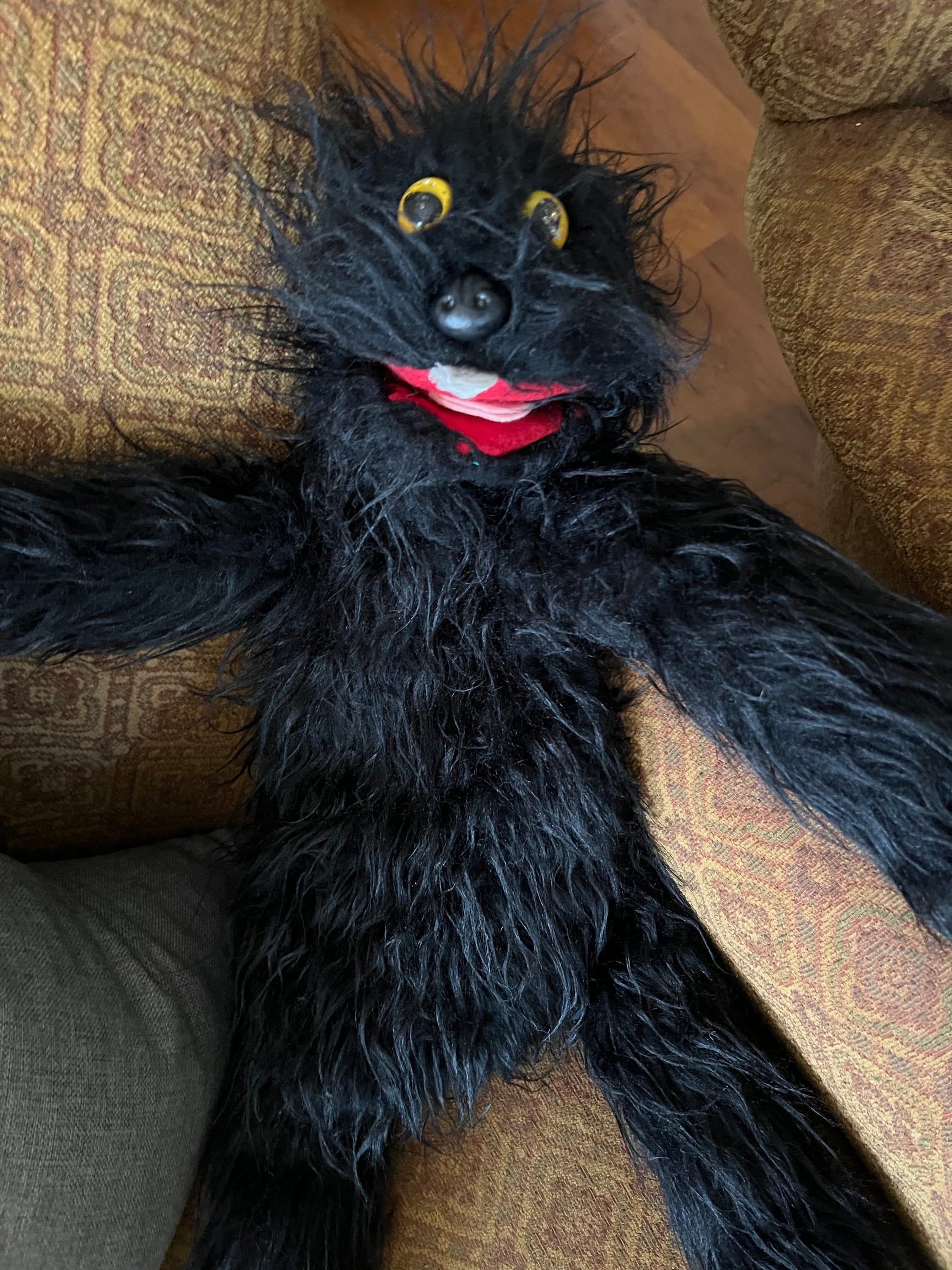 Weird Odd Fuzzy Fluffy BIG Hand Puppet - Etsy