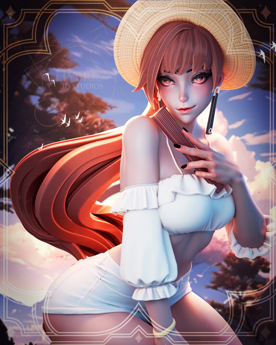 Epic Seven: Bellona Summer Dress 3D Printing Resin Model, GK Figurine, Game Miniature Models - Etsy