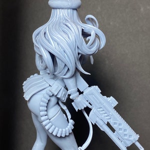 Nikke Rapi 3D Printing Resin Model, GK Figurine, Game Miniature Models ...