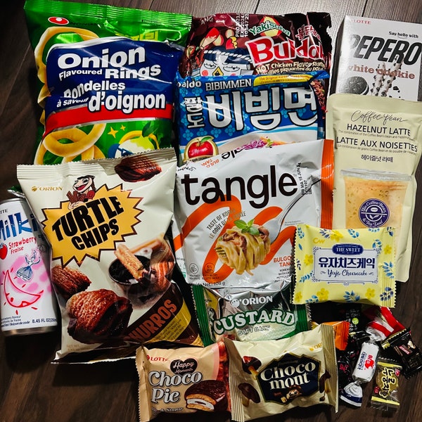 Korean Snacks - Etsy