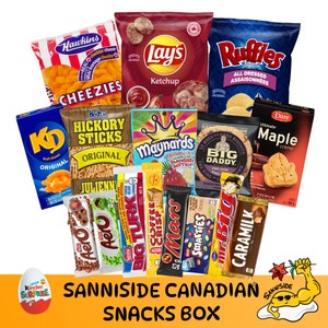 Canadian Mystery Snacks Box Mega Assorted Surprise Goodies - Etsy