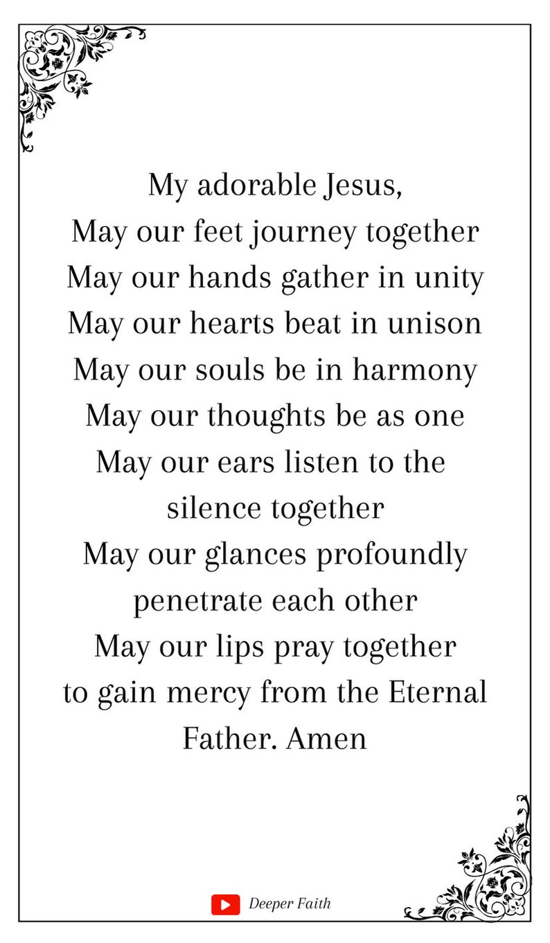 25 Cards of the Unity Prayer of the Flame of Love to Blind Satan - Etsy