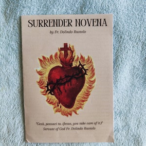 75 Cards of the Surrender Novena by Fr. Dolindo Ruotolo - Etsy