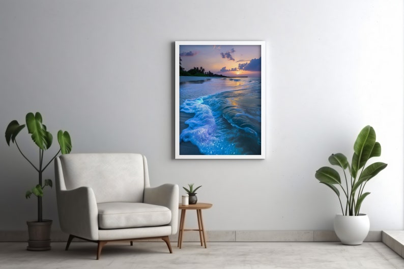 Set of 3 Neutral Beach Print, Vintage Beach Wall Art Boho Decor ...