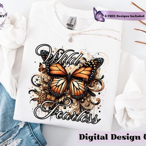 Inspirational Butterfly PNG, Monarch Butterfly PNG, Strong Woman Quote ...