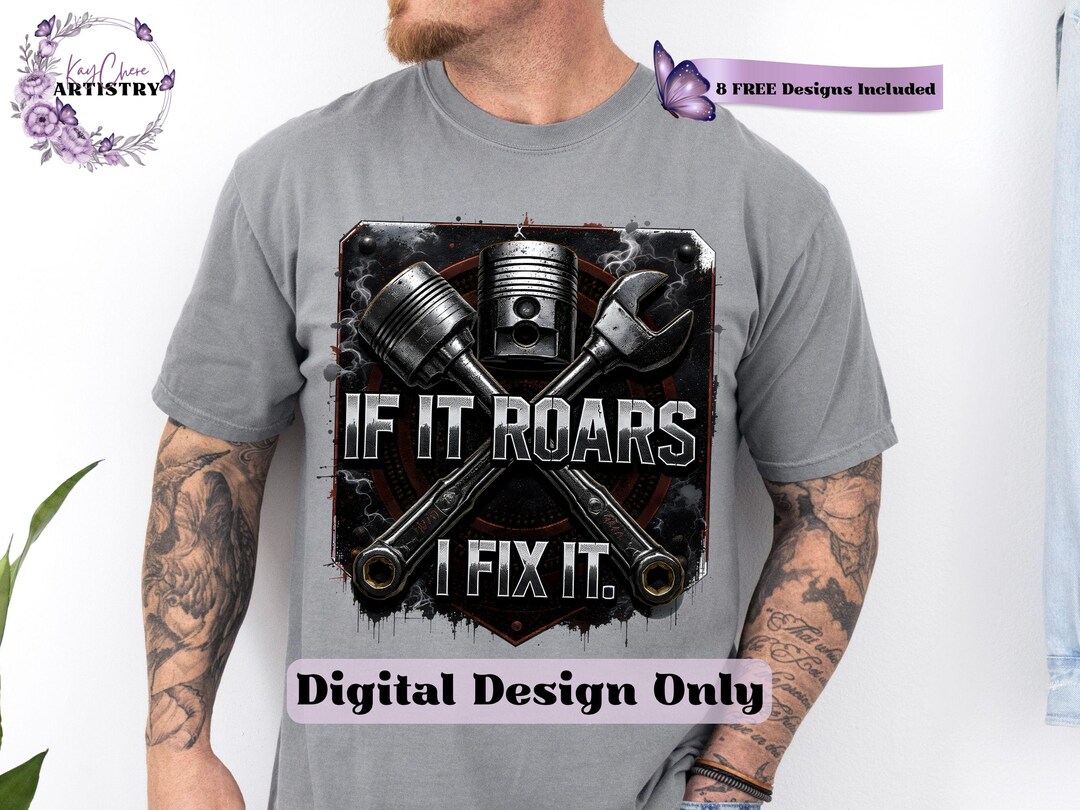 I Fix Stuff PNG, Diesel Mechanic Design, Engine Piston Grunge Mechanic ...
