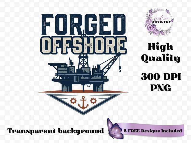 Working Man Offshore Oil Rig Worker PNG, Roughneck Crew Sublimation ...