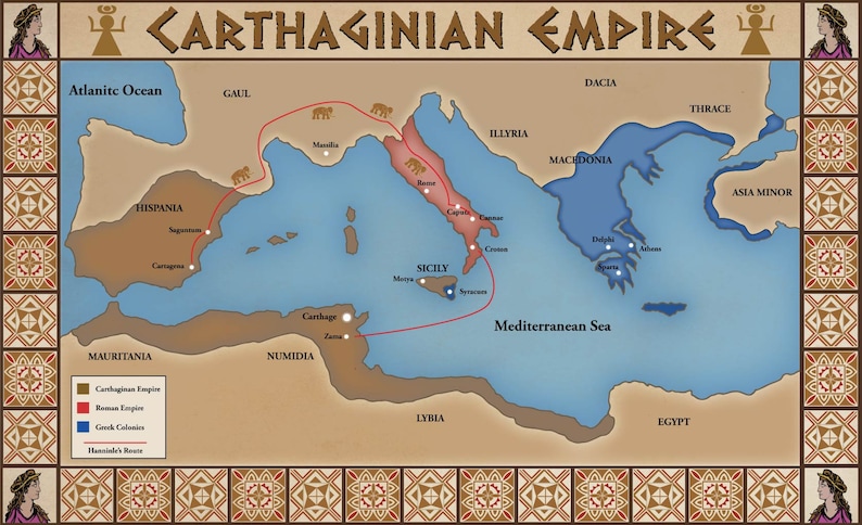 Carthaginian Empire - Etsy