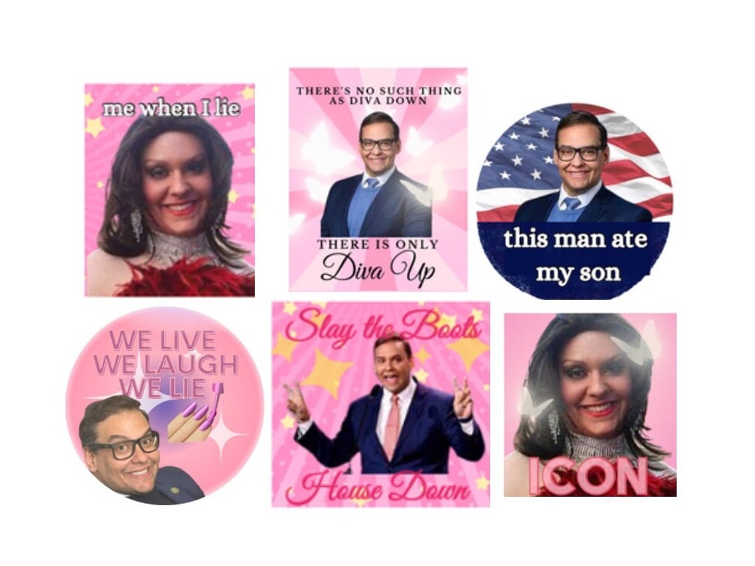 George Santos Sticker Pack - Etsy