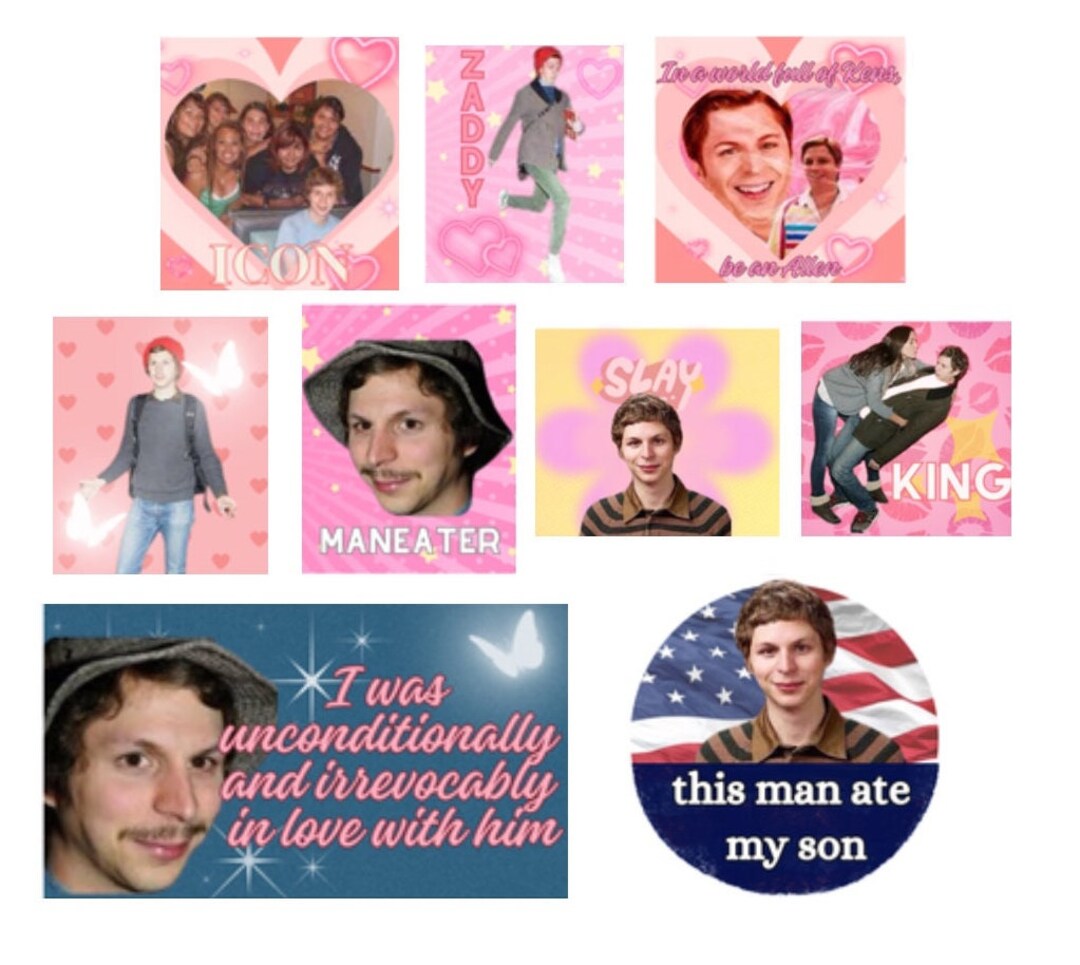 Michael Cera Sticker Pack - Etsy