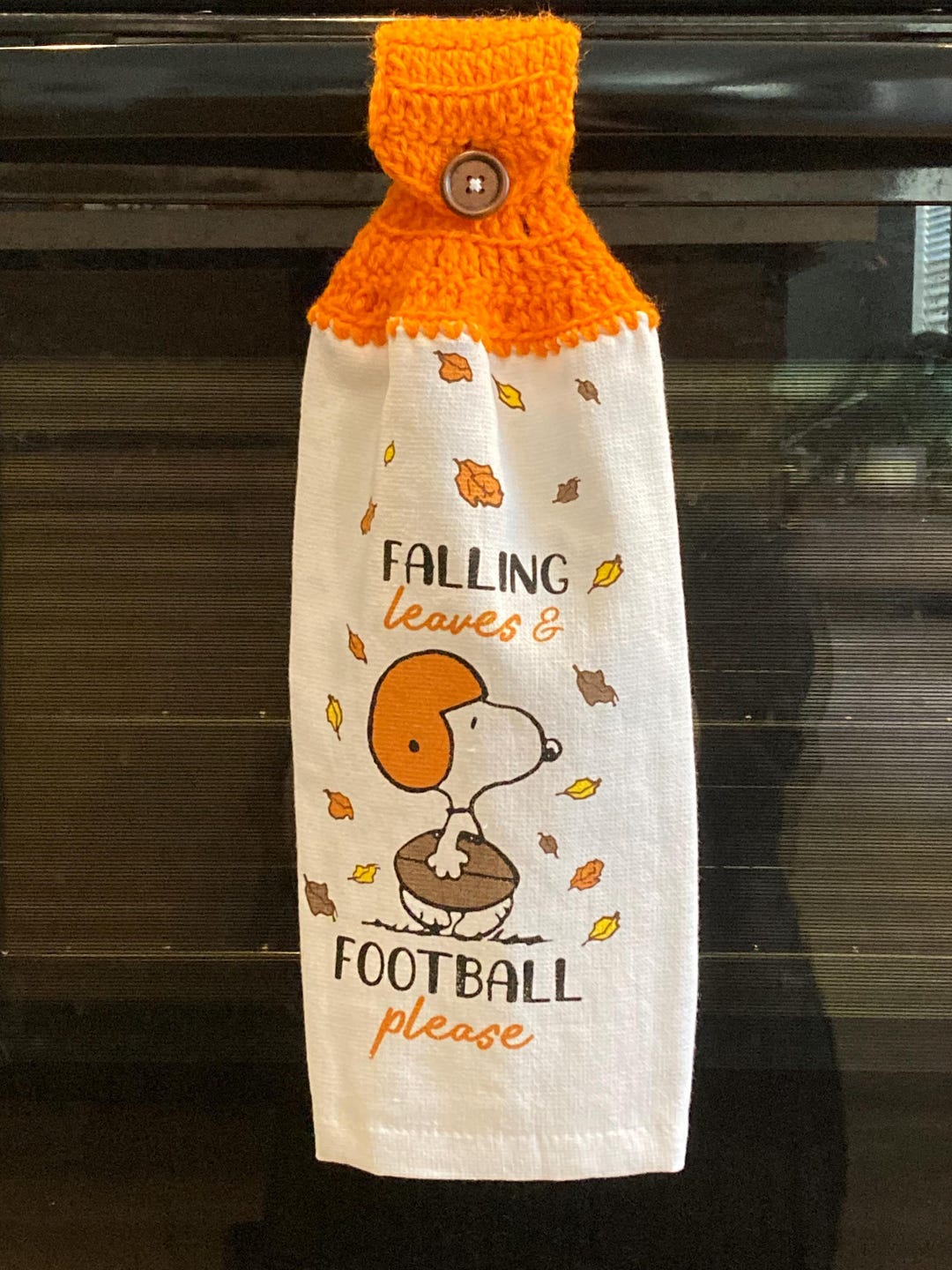 Peanuts Snoopy Falling Leaves & Football Please - Etsy