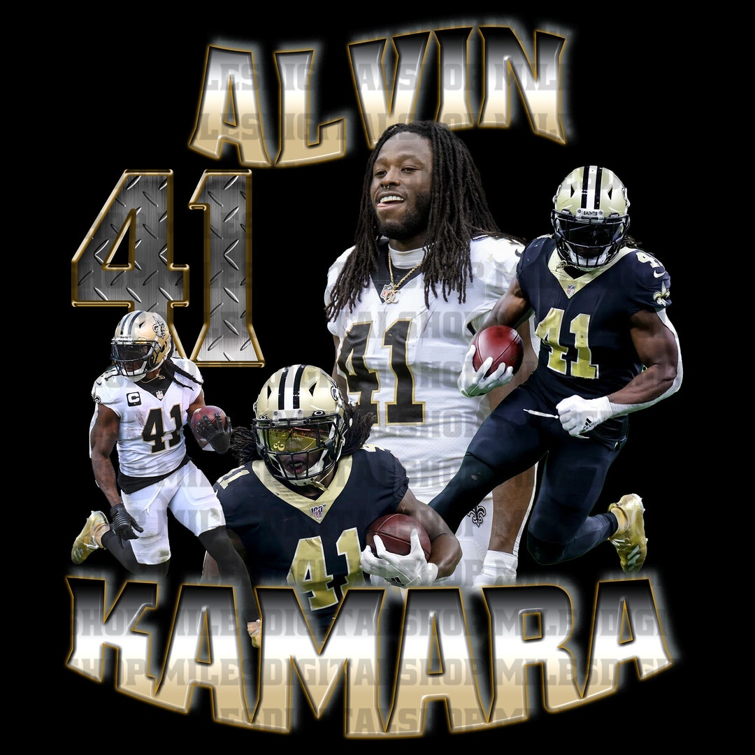 Alvin Kamara Png, Alvin Kamara T-shirt PNG Alvin Kamara Shirt, Vintage ...