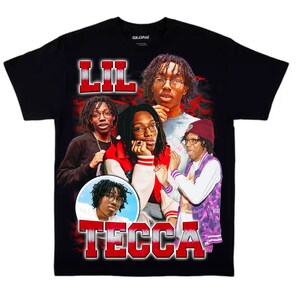 Lil Tecca Png, Lil Tecca T-shirt PNG Lil Tecca Png, Vintage Oversized ...