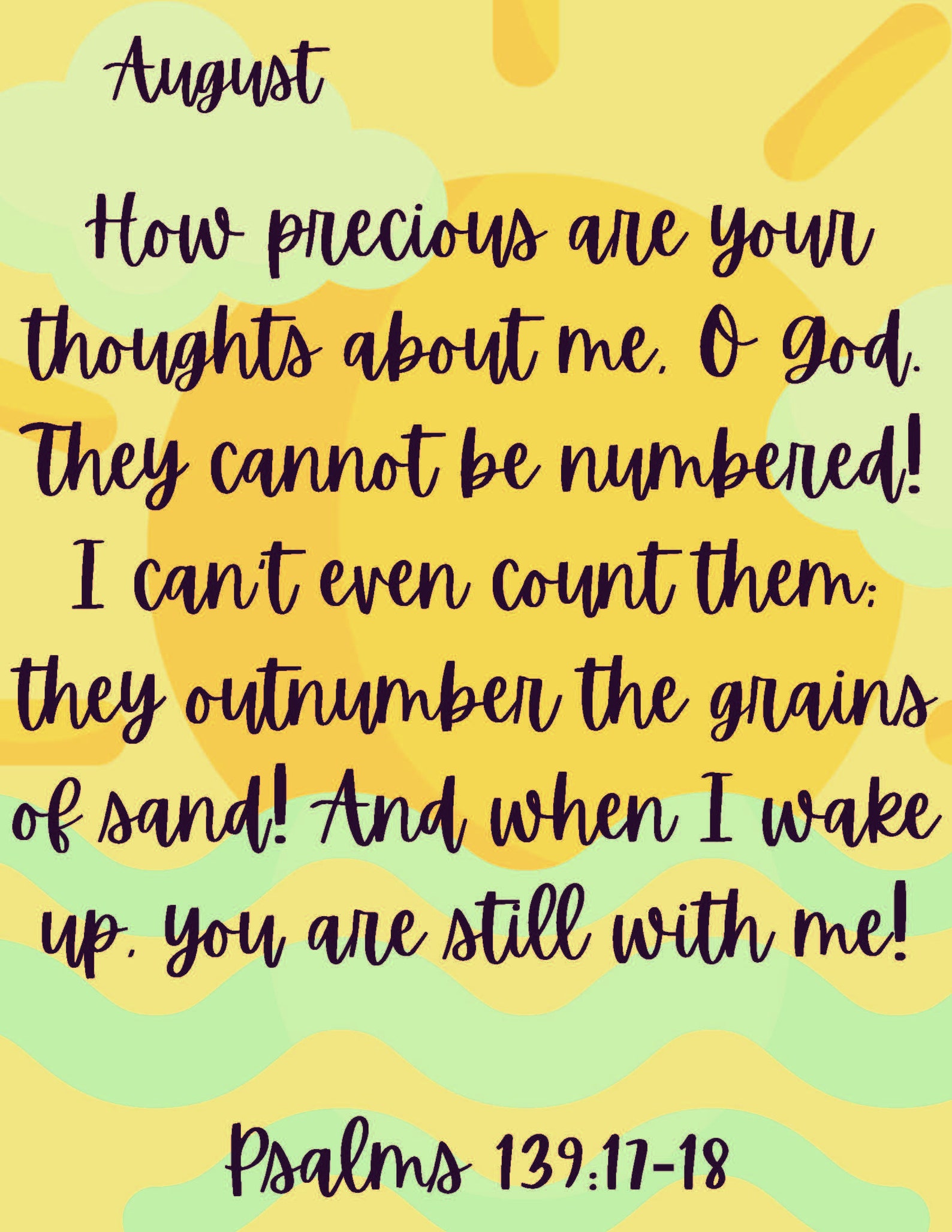 12 Monthly Bible Verse Printables - Etsy