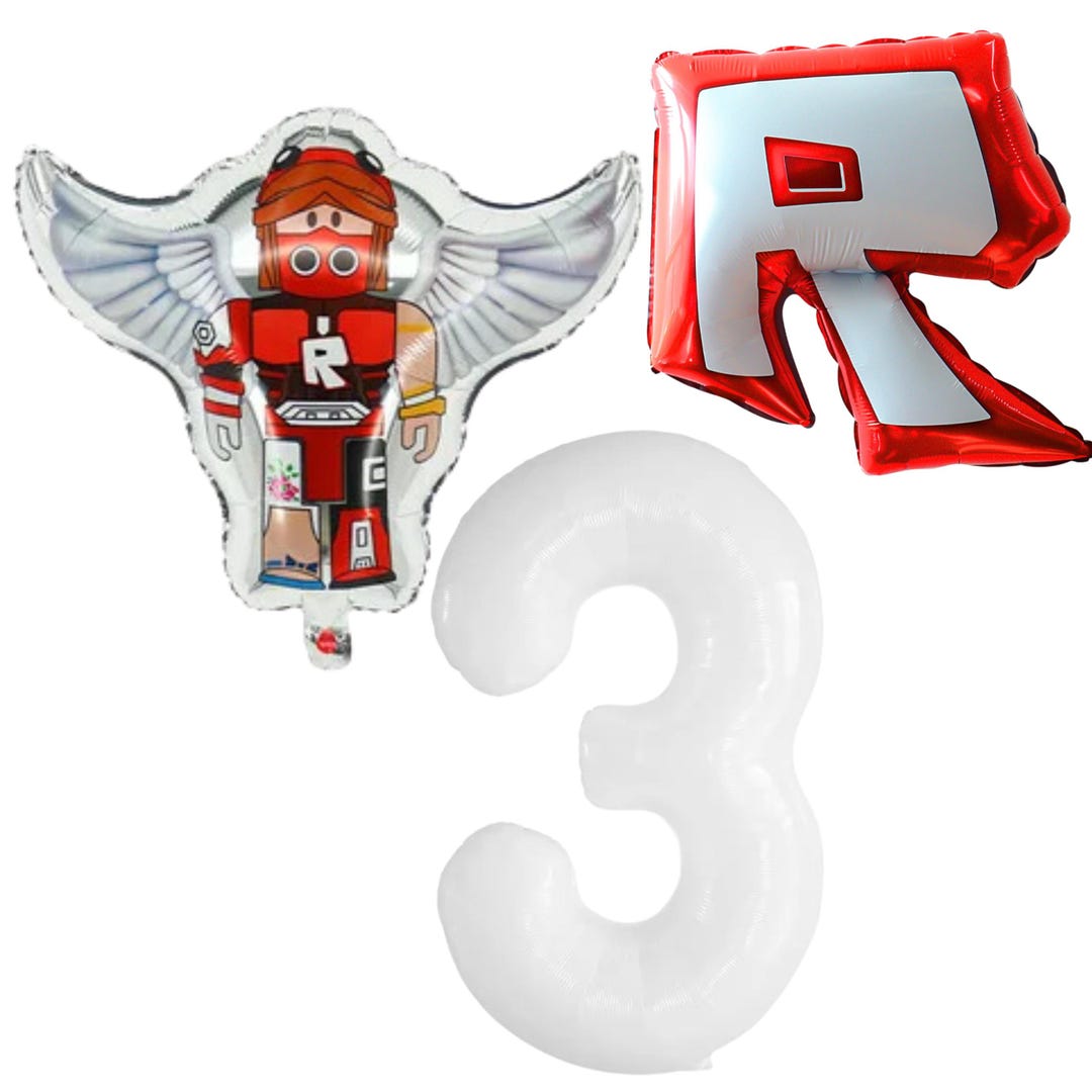 Roblox Balloon, Roblox Party Decorations, Roblox Party, Roblox Party ...