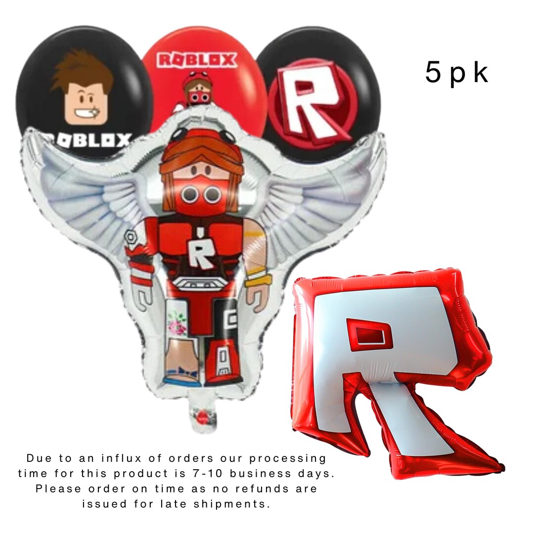 Roblox Balloon, Roblox Party Decorations, Roblox Party, Roblox Party ...