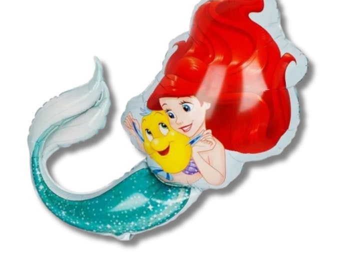 Mermaid Balloon, Mermaid Party, the Little Mermaid Party, the Little ...
