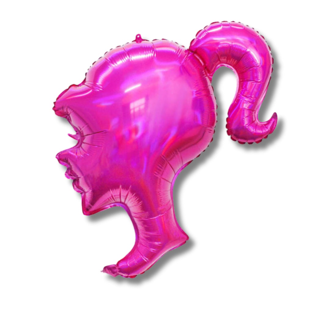 Barbie Logo Balloon Classic Balloon Barbie Party Come on Lets Go Party ...