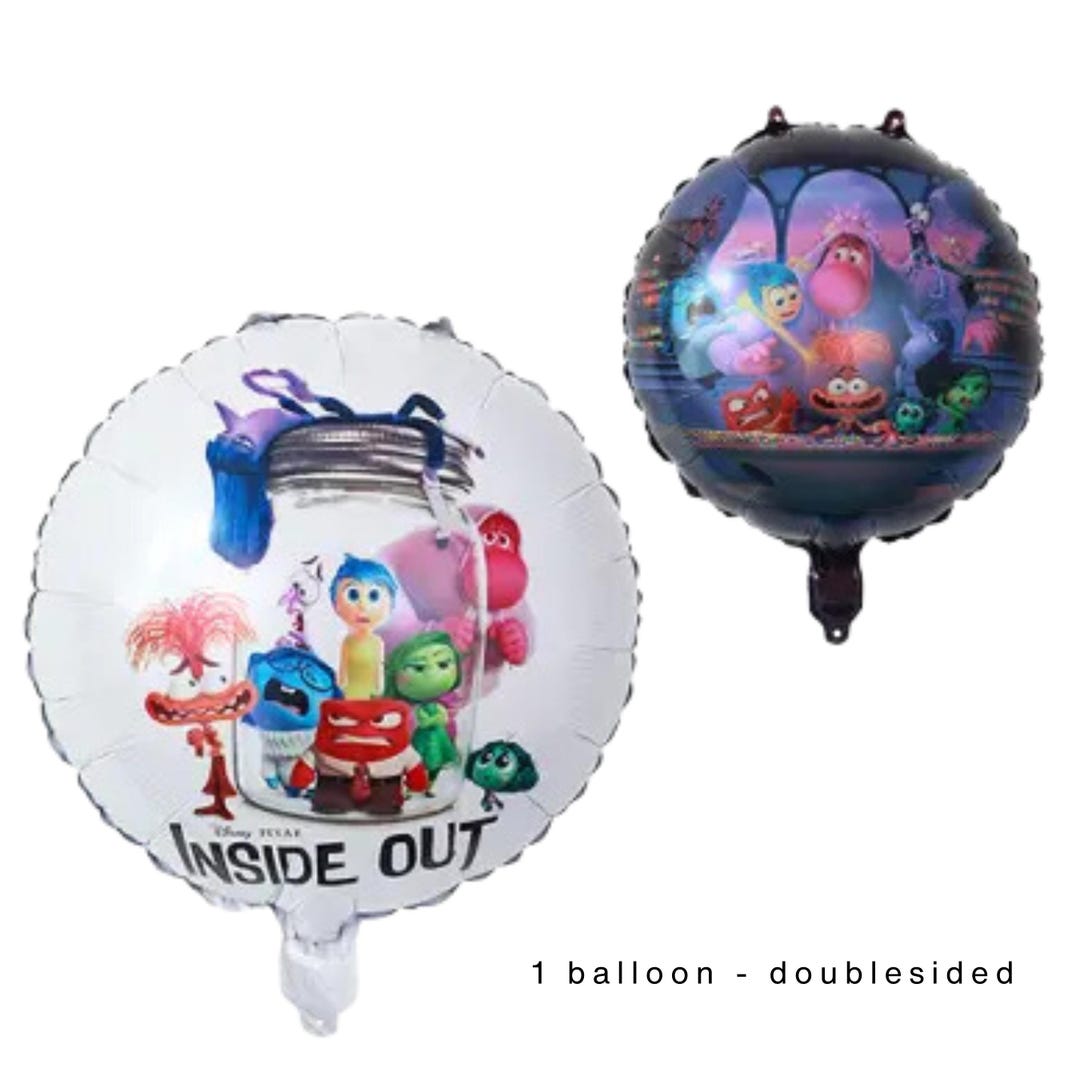Inside Out Balloons, Inside Out Party, Inside Out Party Decor, Inside ...