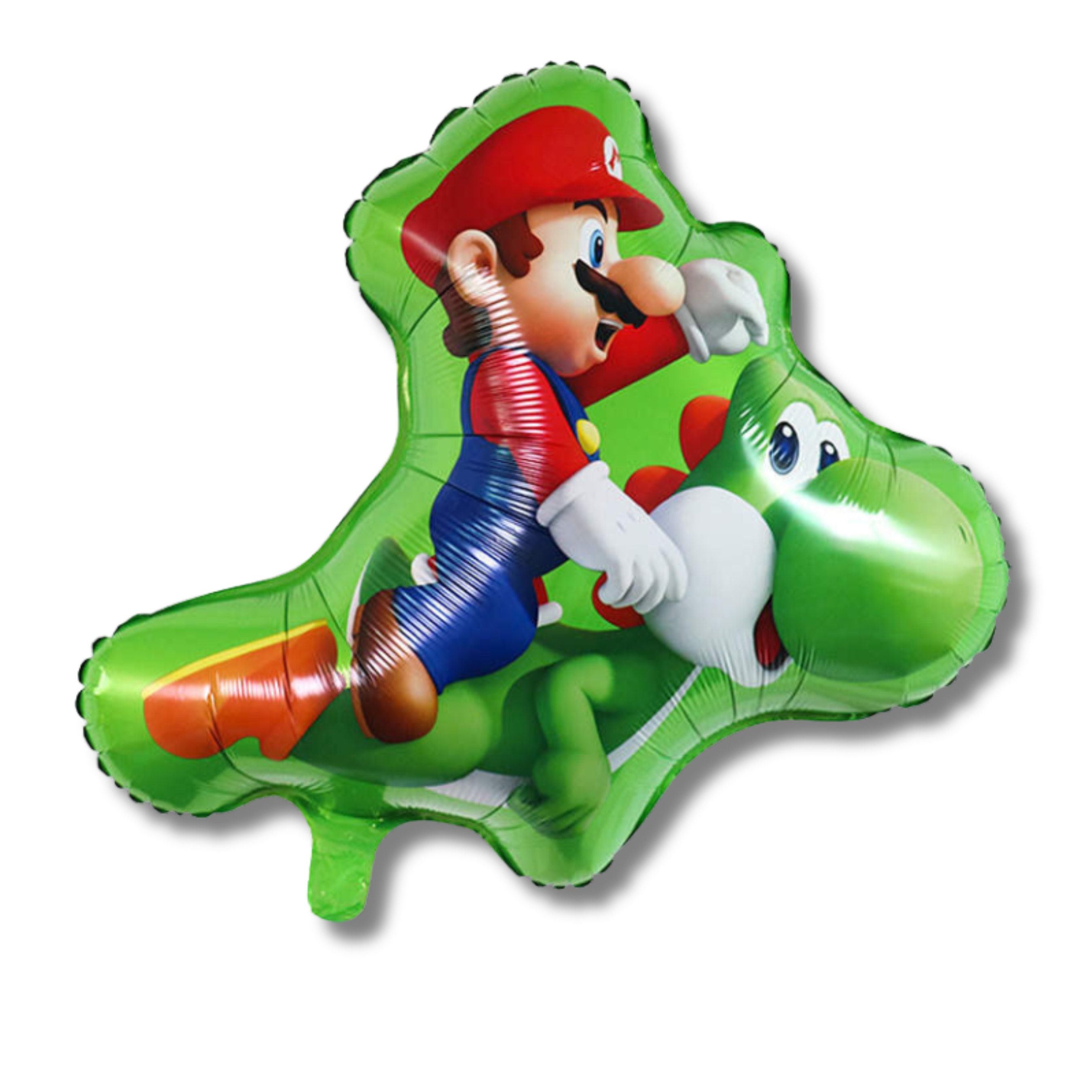 1 Super Mario Yoshi Flying Balloon Mario Party Supplies Birthday ...