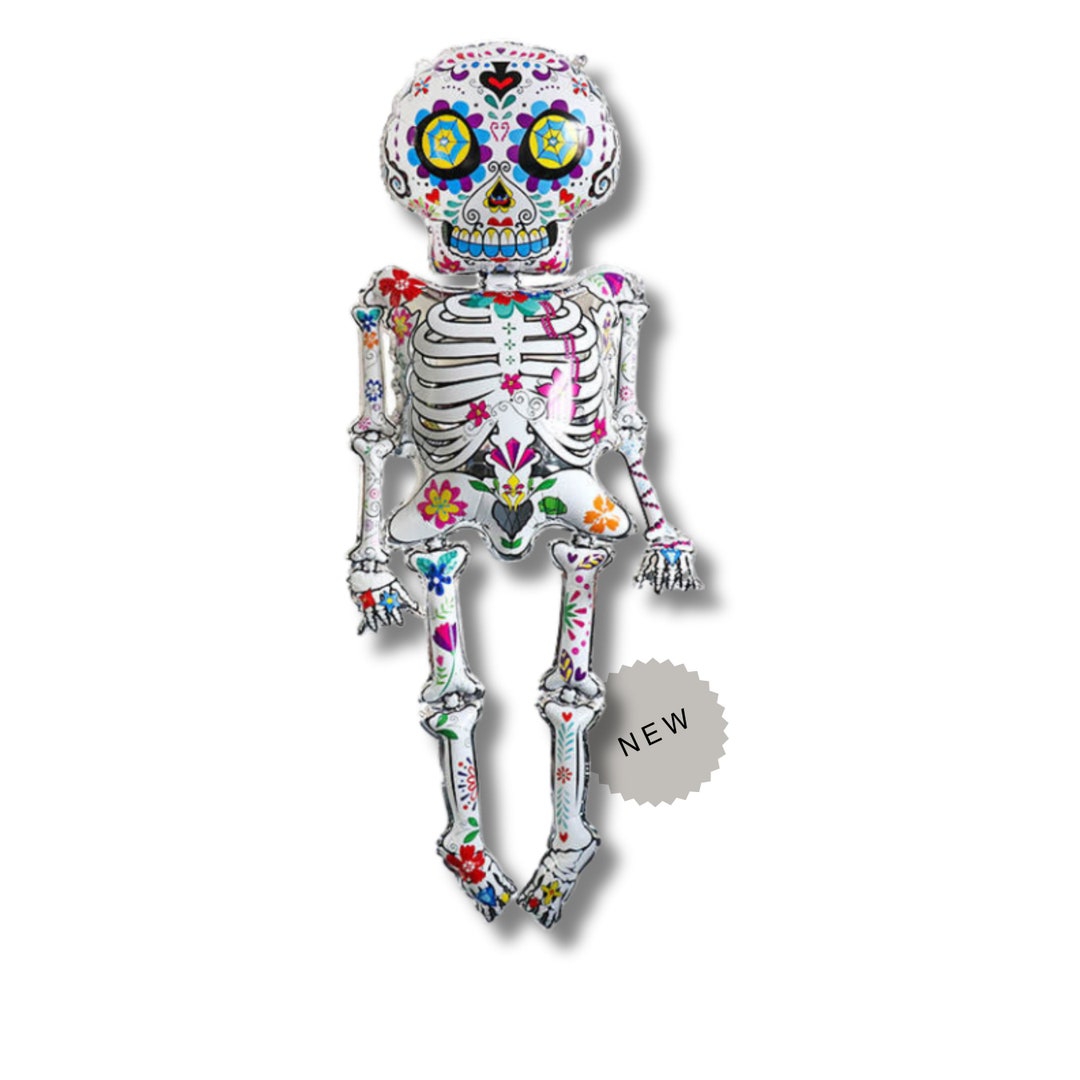 Skeleton Balloon, Skeleton Party, Halloween Party, Halloween Party ...