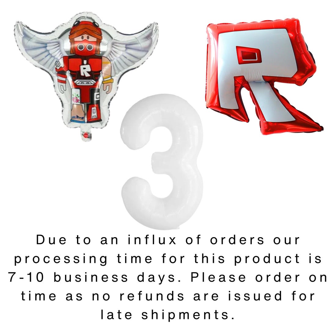 Roblox Balloon, Roblox Party Decorations, Roblox Party, Roblox Party ...