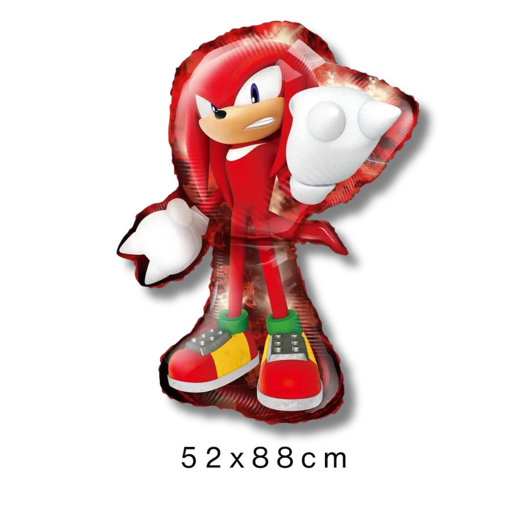 Knuckles Balloon, Knuckles Party Decorations, Sonic Party, Sonic Party ...