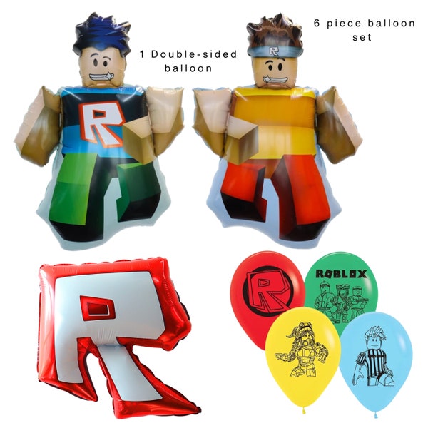 Roblox Party Supplies - Etsy