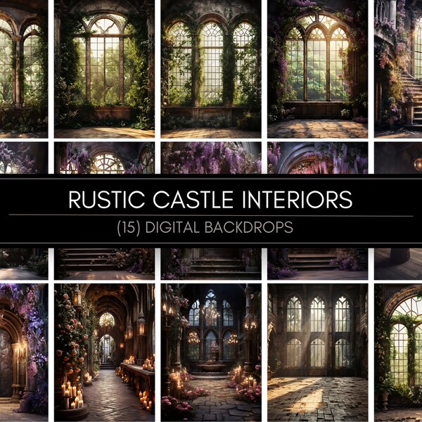 Interior Castle Backdrops - Etsy