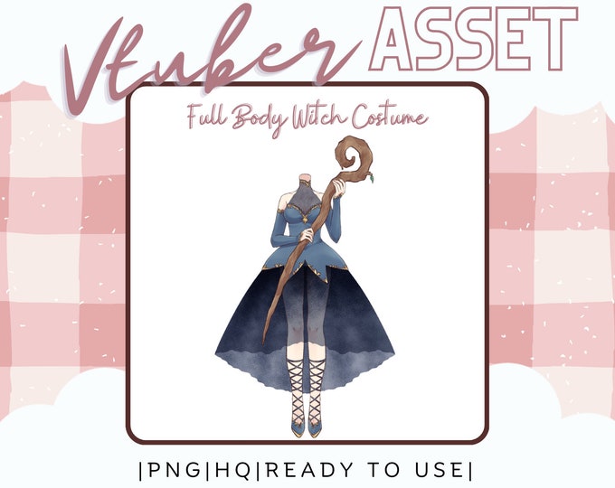 Vtuber Asset Outfit Kawaii Maid Dress Vtuber Maid Dress Vtuber Clothing ...