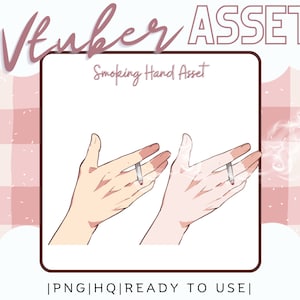 Vtuber Asset - Smoke - Prop Multiple Skin Tones - Accessory Overlay ...