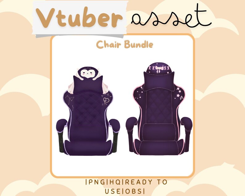 Vtuber Asset - Gaming Chair - Vtube Studio - Etsy