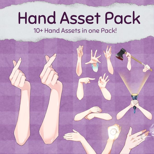 Vtuber Basics Body, Live 2D Female Body,base,character,unrigged ...