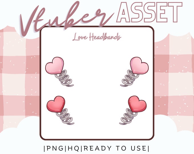 VTUBER Asset - Finger Heart Prop | Twitch | Pngtuber | - Etsy Canada