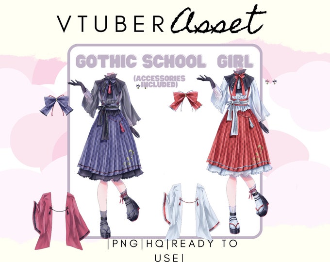 Gaming Controllers - Black - Pink - White - Vtuber | Twitch | Youtube ...