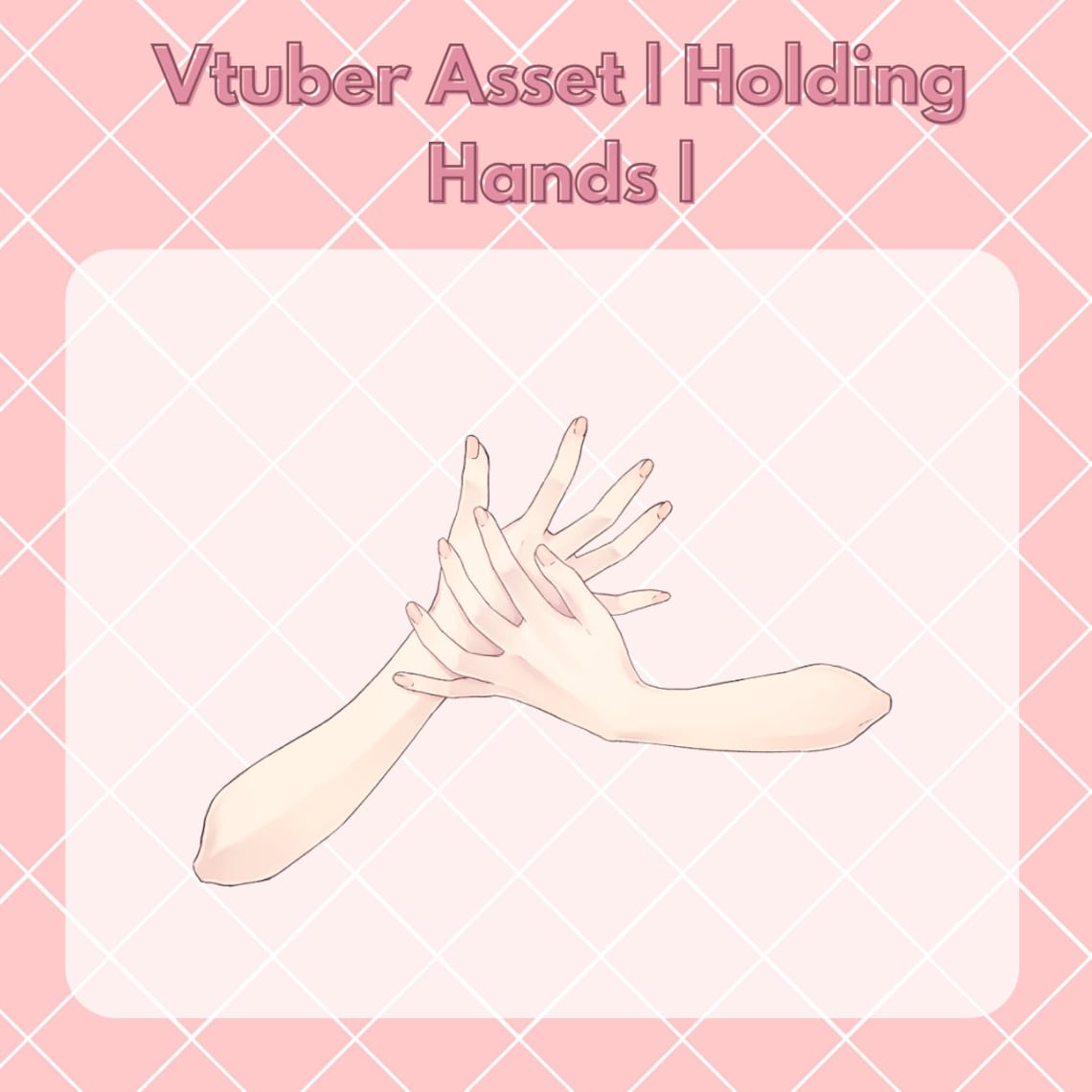 Vtuber Asset Hand Asset Holding Hands - Etsy